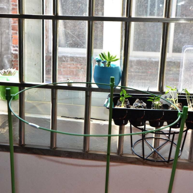 Buy Plant Flower Supports Outdoor Fix Vegetable Growing Ring Circular ...