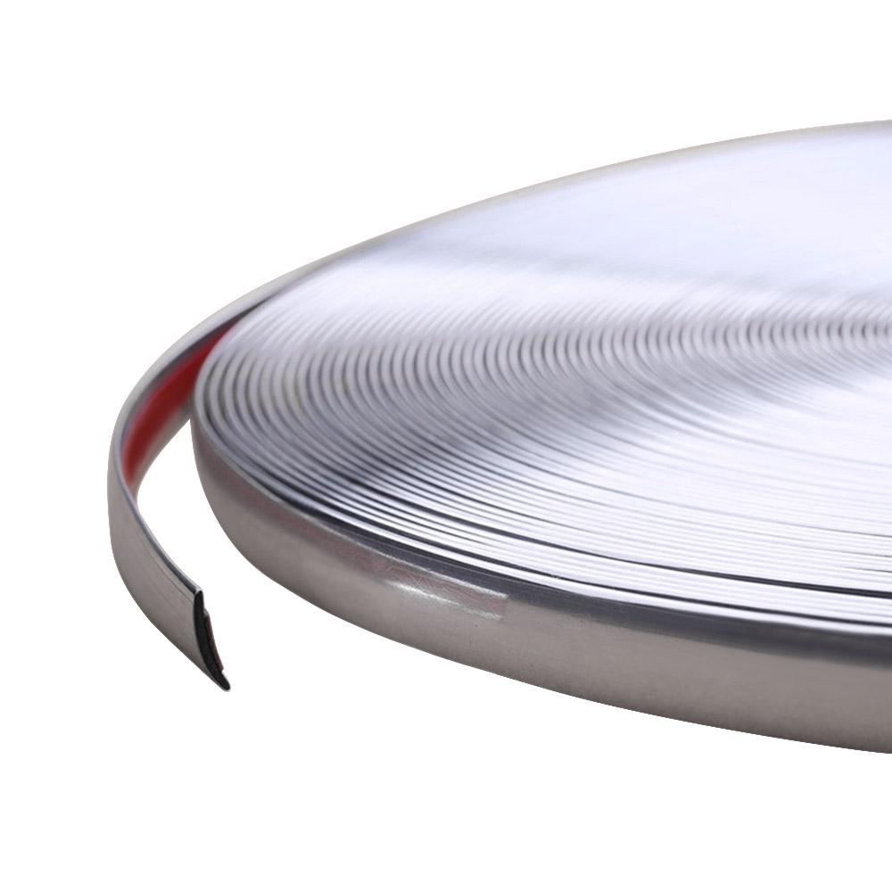 Buy 12mmx1m Car Chrome Styling Moulding Trim Strip Auto Body Window ...