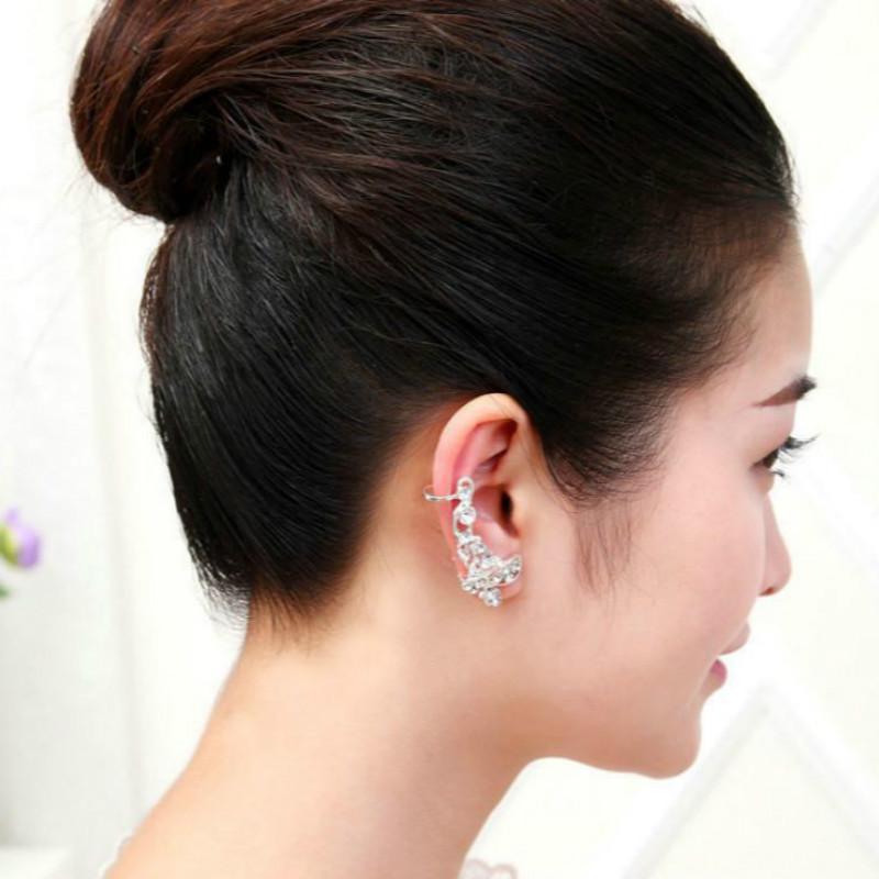 Buy 1 Pc Retro Butterfly Flower Ear Clip Fashion Earring Gift Right Ear ...