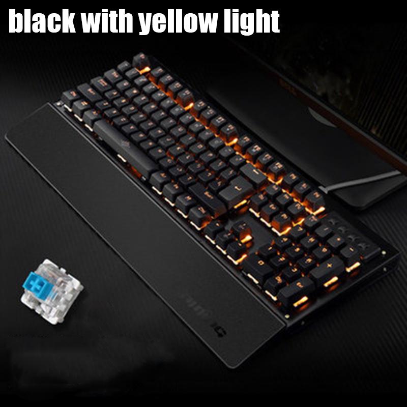 Buy Uk K29 Wired Mixed Backlit Usb Ergonomic Gaming Mechanical Keyboard ...
