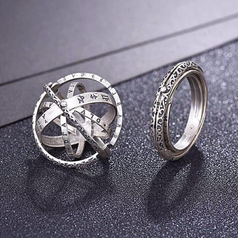 Buy Transformation Astronomical Ball Ring Male Flip Deformation Cosmic ...
