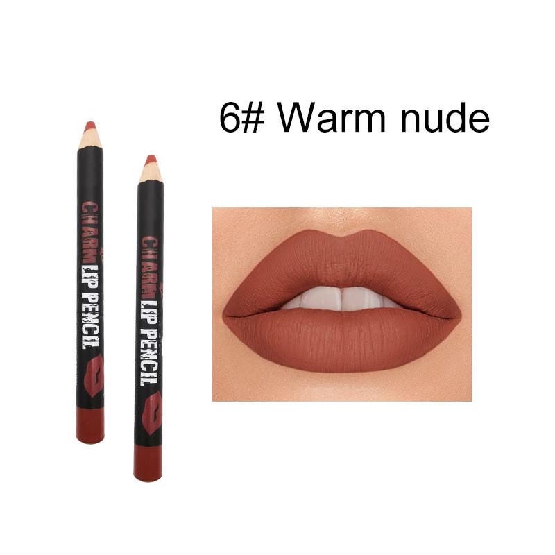 Cheap Two-color Lip Liner Velvet Matte Lipstick Pen Eye Makeup Eye ...