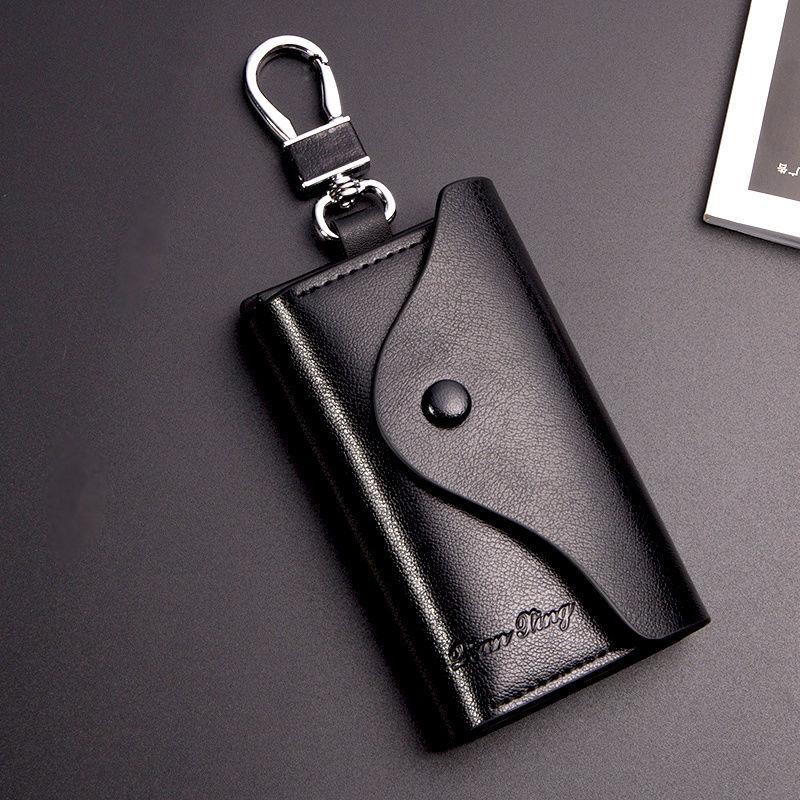Men's Key Case Genuine Leather Large Capacity Multifunctional Waist ...