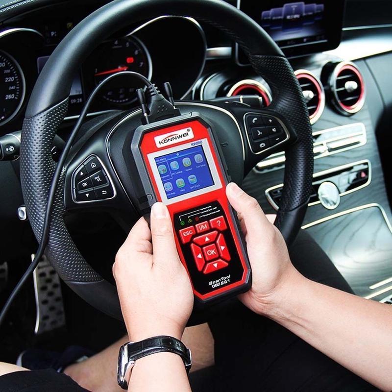 Buy Automotive Code Reader Engine Check Scanner OBDII Diagnostic Tool ...