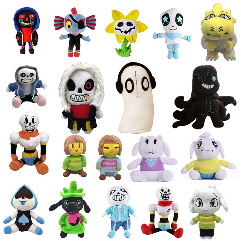 Buy 20 Styles Undertale Plush Toy 20-30cm Undertale Sans Papyrus ...