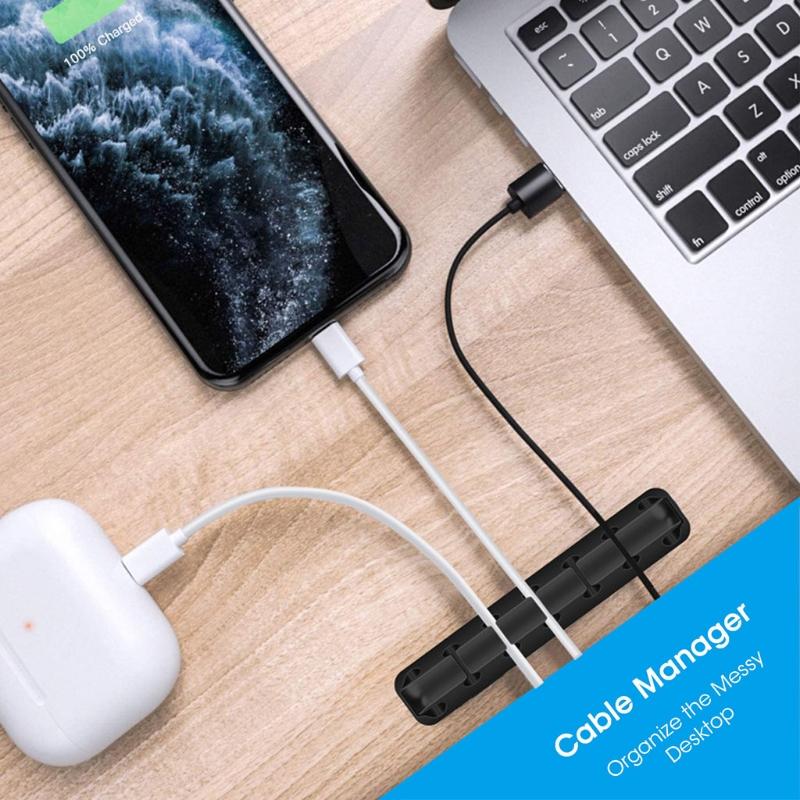 Satın alın Cable Organizer For Office Desk Mobile Phone Charging Cable ...