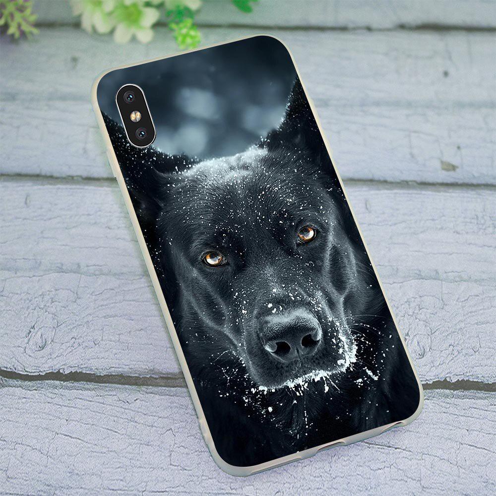 Shepherd lovely Dog Phone Case for iPhone 6 Cover 7 XR X 8 Plus 5 6S 5S ...