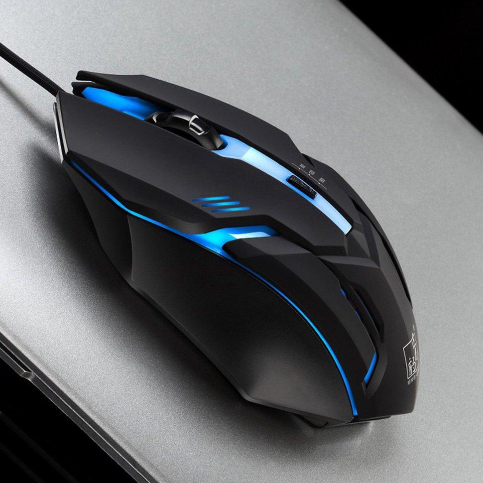 Comprar RRTT Computer Gaming Mouse K2 Wired USB Luminous Optical ...