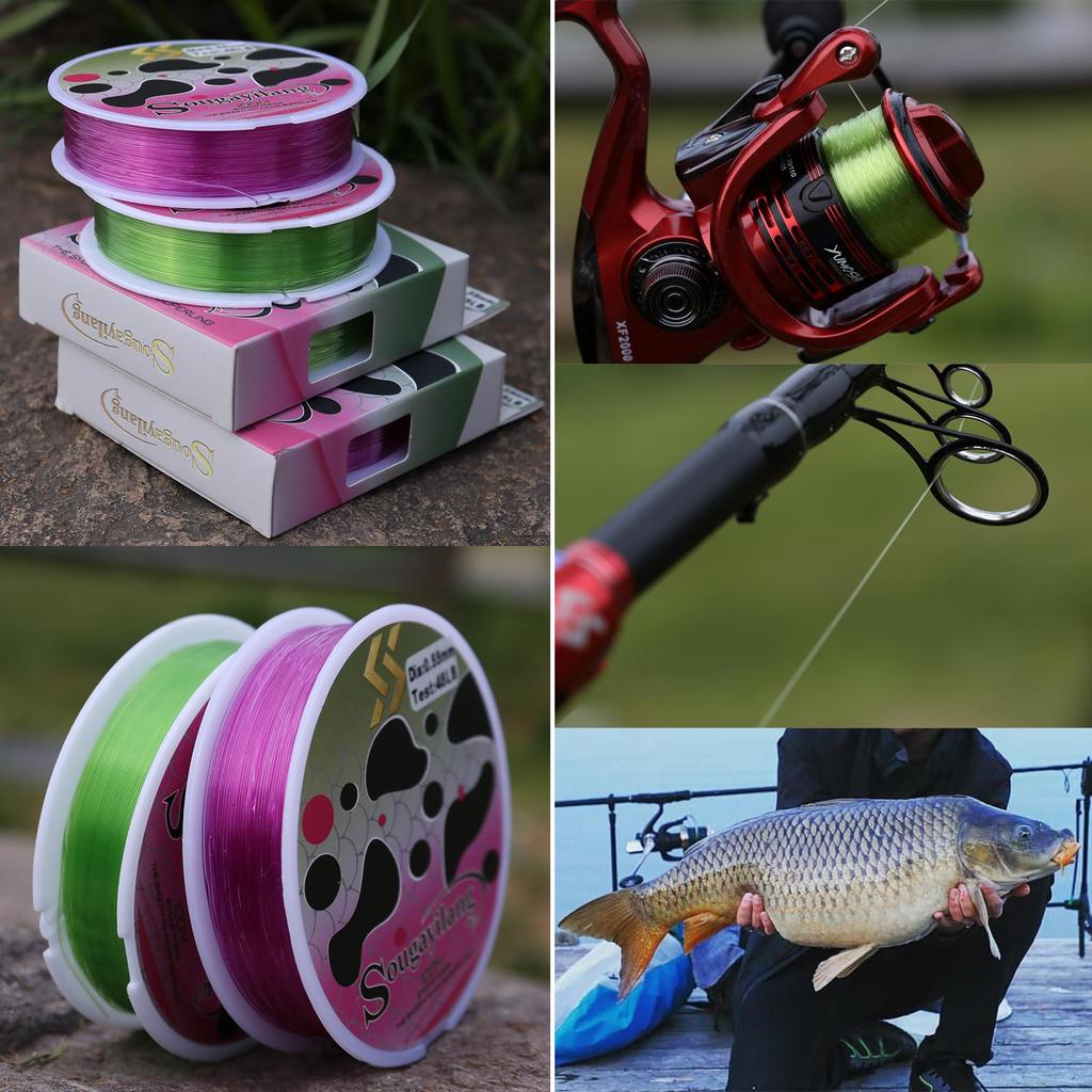 Buy Fishing Line Premium Monofilament Fishing Line Superior Nylon ...