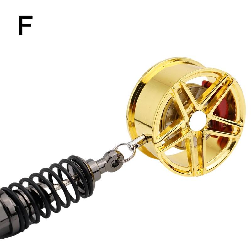 Buy Car Styling Rearview Mirror Pendants Ornaments Aluminum Alloy Wheel ...