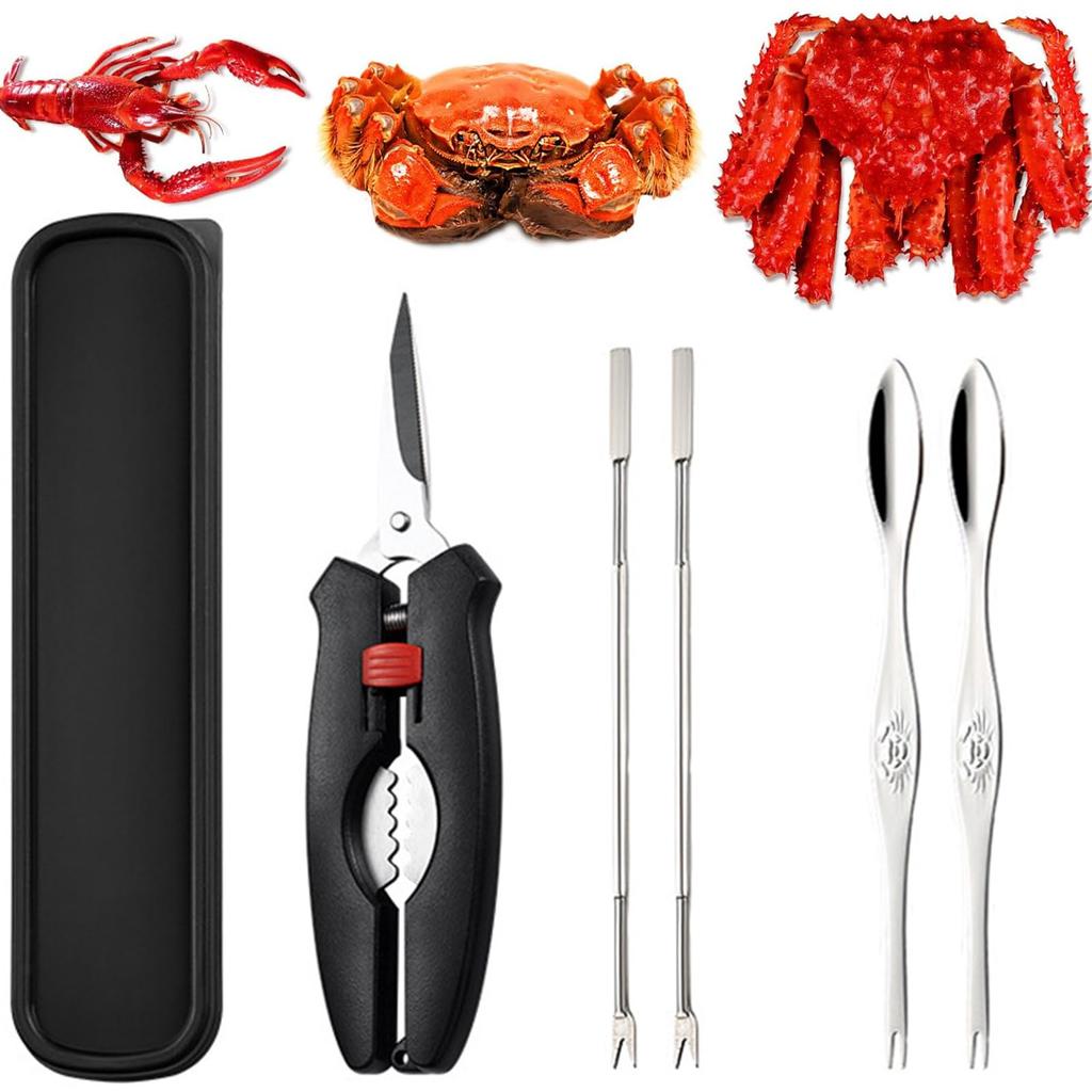 Cheap KALOLINNA Crab Tools Set of Crab Crab Crab Crab Seafood Suitable ...