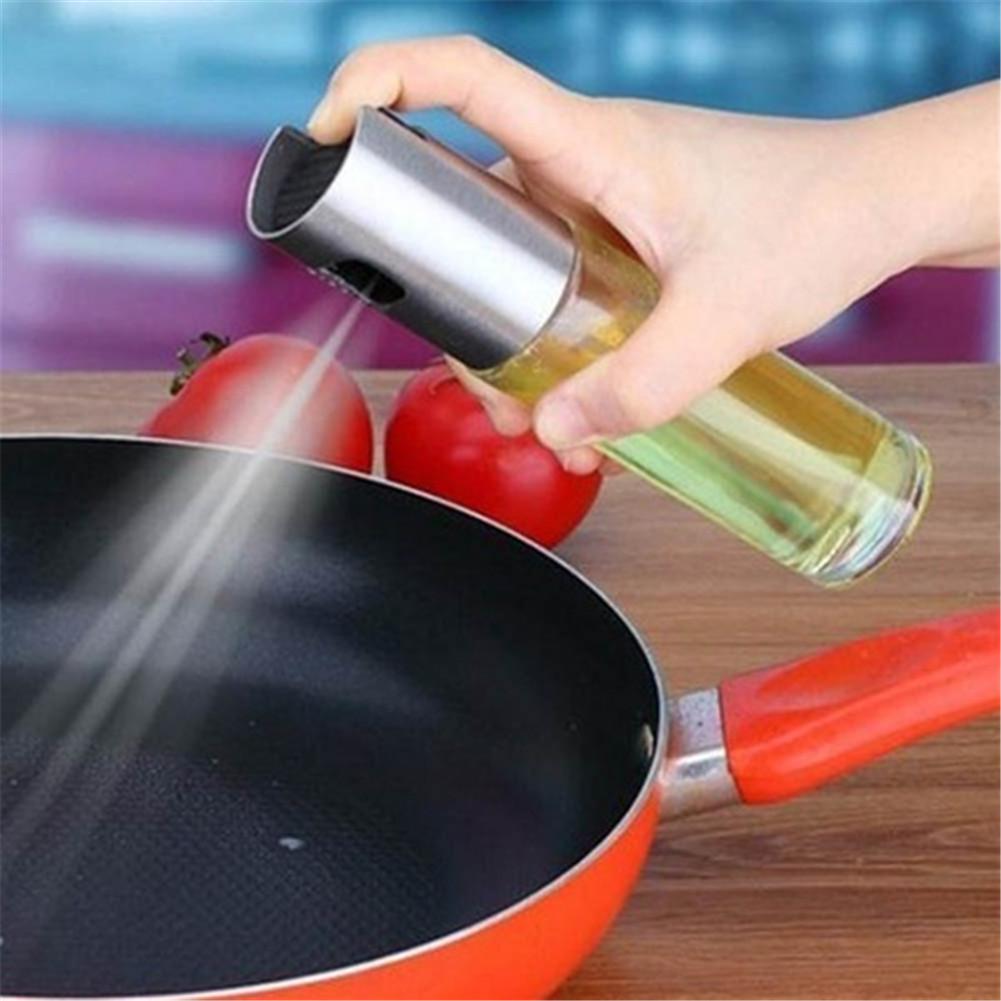 Buy 100ml Push Type Olive Oil Fuel Injection Bottle On Multifunctional ...