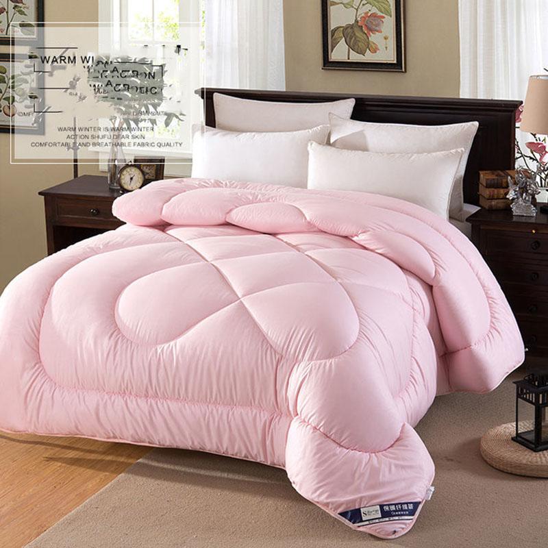Buy 100% Thick and Warm Authentic Silk Winter Quilt Double Thin Spring ...