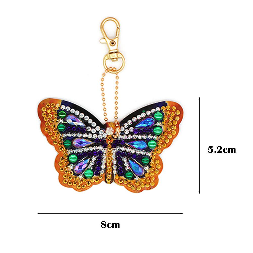 Buy 6pcs DIY Butterfly Full Drill Special Shaped Diamond Painting ...