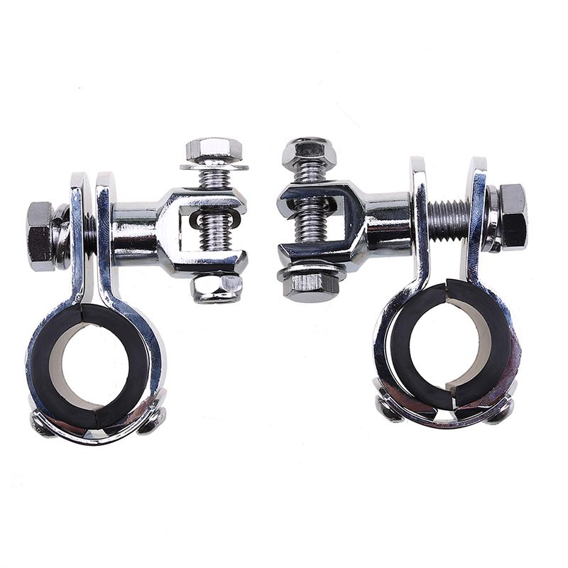 2PCS 32mm Engine Guard Footpeg Clamps Universal For Harley Motorcycle ...