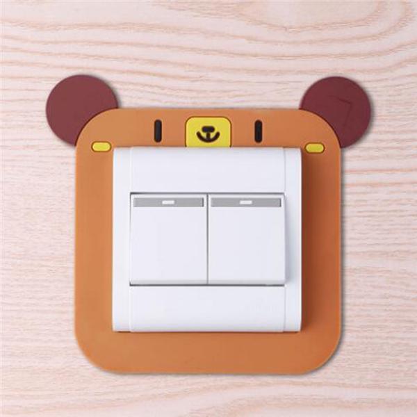 Buy Cute Cartoon Switch Sticker Kid Room Home Decor Wall Decal Light ...