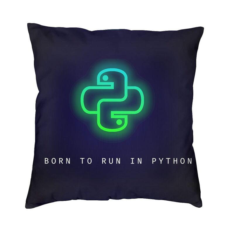 Satın alın Programmer Python Symbol Cushion Cover Computer Developer ...