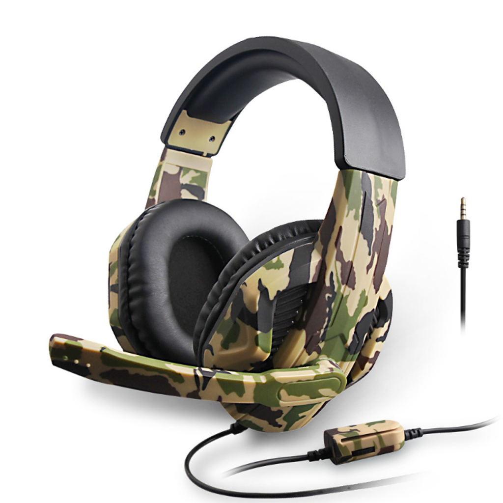 Buy Best New 3.5mm Camouflage Gaming Headset Pro Gamer Stereo Head ...
