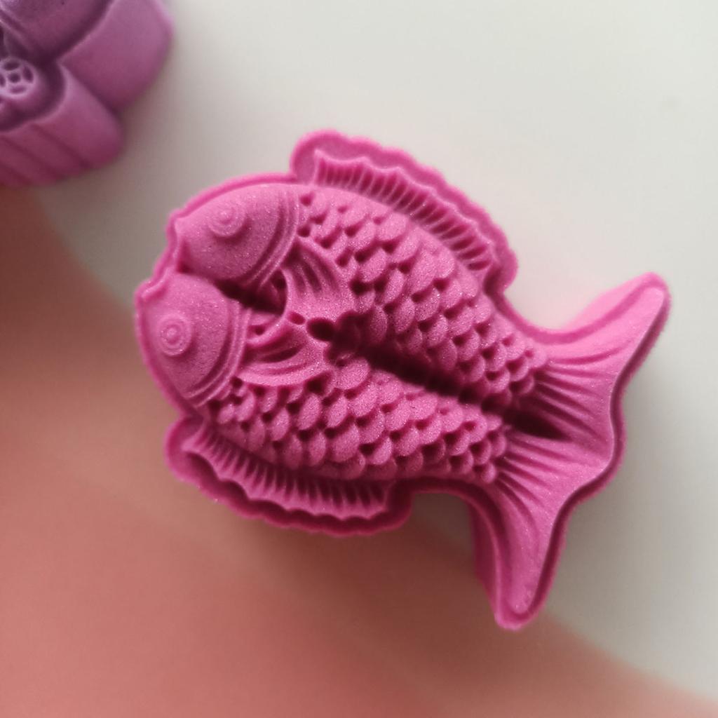Buy 50g Cute Fish Shaped Pastry Moulds Mooncake Molds Mooncake Mould ...