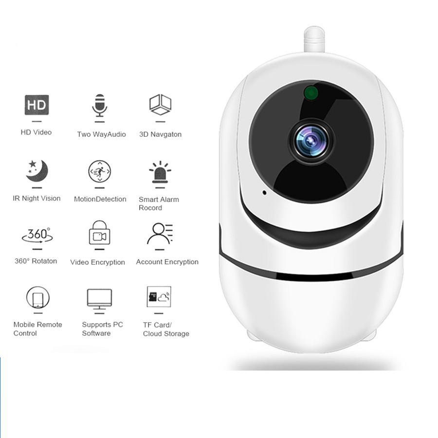 HD Cloud Wireless IP Camera Intelligent Auto Tracking Human Home ...