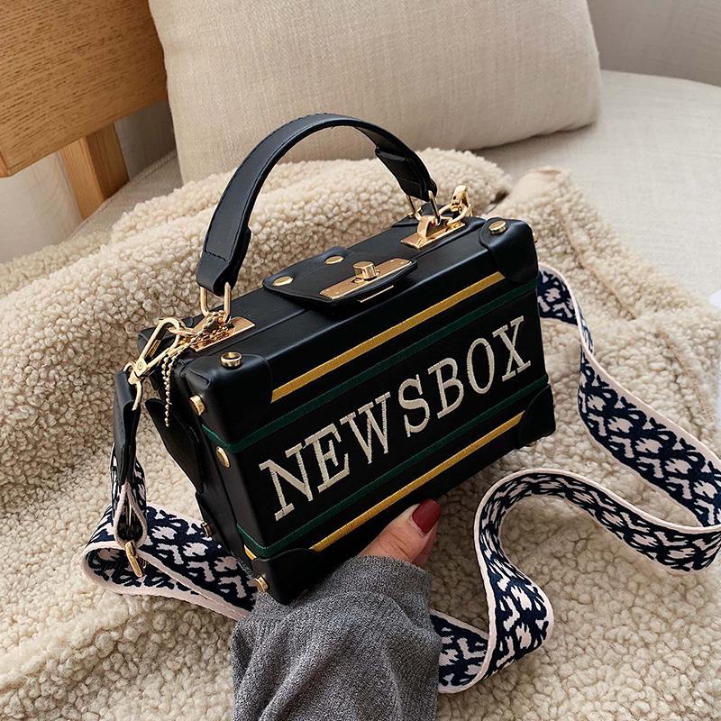 Buy Vintage Radio Style Pu Leather Ladies Handbag Shoulder Bag Chain ...