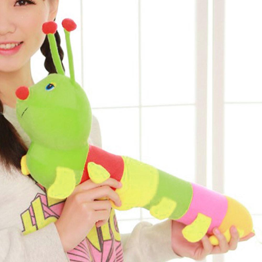 Buy Cute Inchworm Soft Caterpillar Toy Colored Developmental Child Baby ...