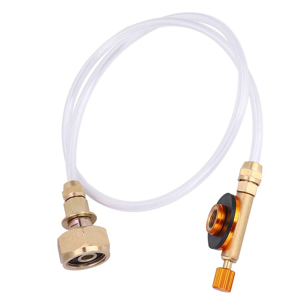 Buy Portable Camping Gas Refill Adapter Compact Copper Durable Gas ...