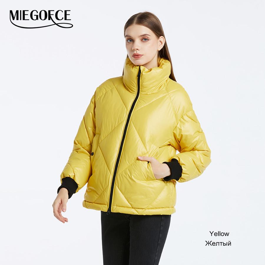 Cheap MIEGOFCE Autumn Winter Simple Style Women's coat Windproof Stand ...