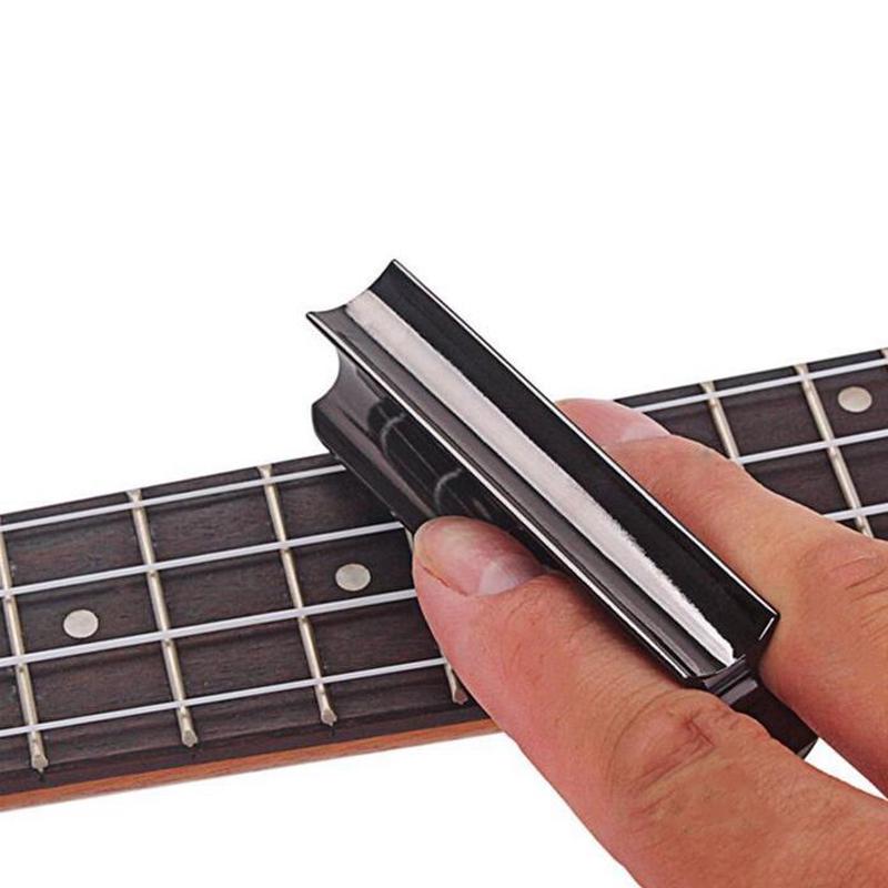 Buy Solid Stainless Steel Sliding Guitar Tone Bar for Portable Acoustic ...
