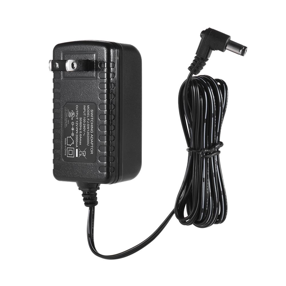Buy YONGNUO 12V 2A Standard Power Adapter with US Plug Wide Voltage 100 ...