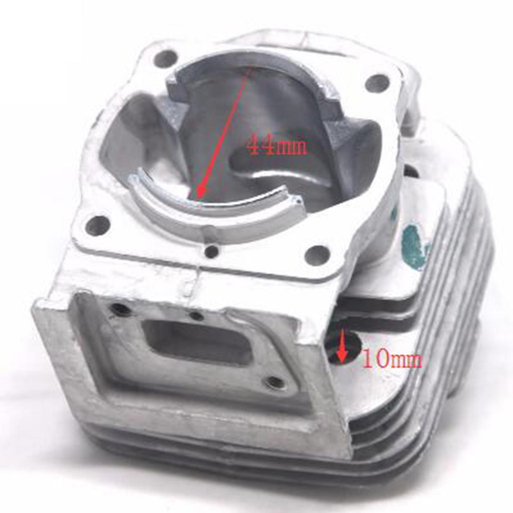 Buy 44mm 10mm 52cc 44F5 Engine Brush Cutter Piston Kits with Gasket at ...