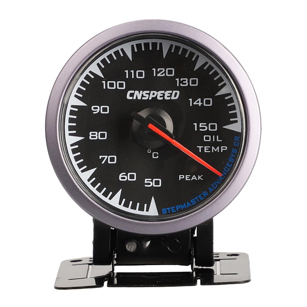 Buy 2.5" 7 Colors LED Car Oil Temp Gauge (50150 Celsius) at affordable ...
