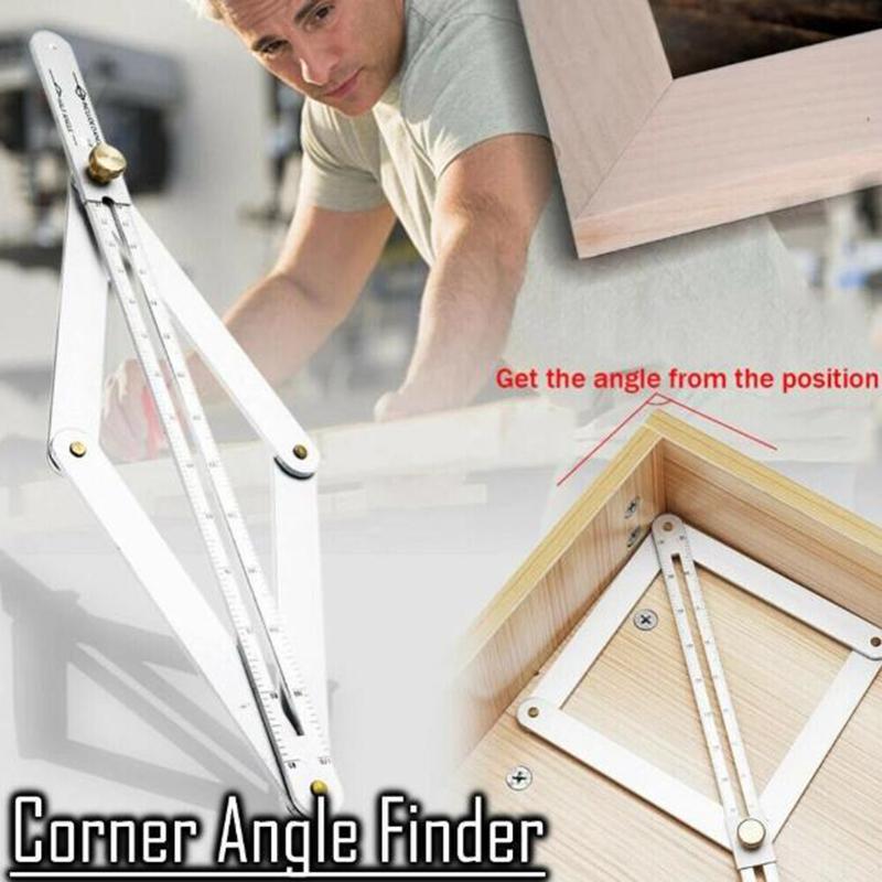 Buy Stainless Steel Corner Angle Finder Ceiling Artifact Tool Square ...