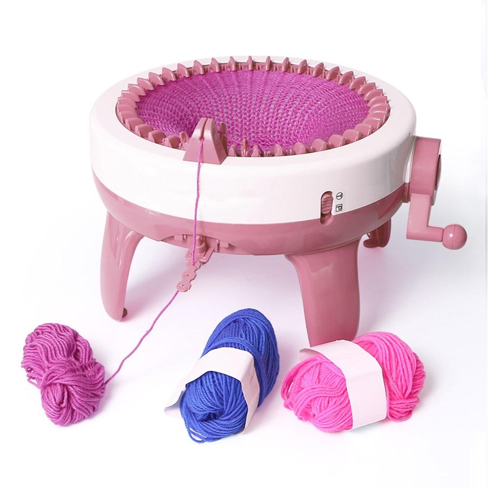 48 Needles Handmade Wool Knitting Machine Cylinder Wool Loom Hand ...