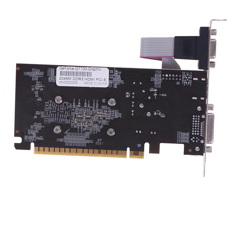 Buy Desktop Graphics Card GT730 2G DDR3 64Bit Video Graphics Card ...