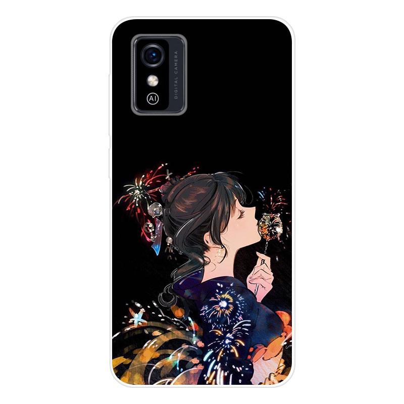 For ZTE Blade L9 L 9 BladeL9 Case Soft Silicone Back Cover Cartoon ...