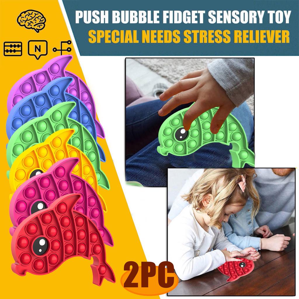 Buy [Jolian]Colorful Press Bubble Desktop Educational Toys Children's ...