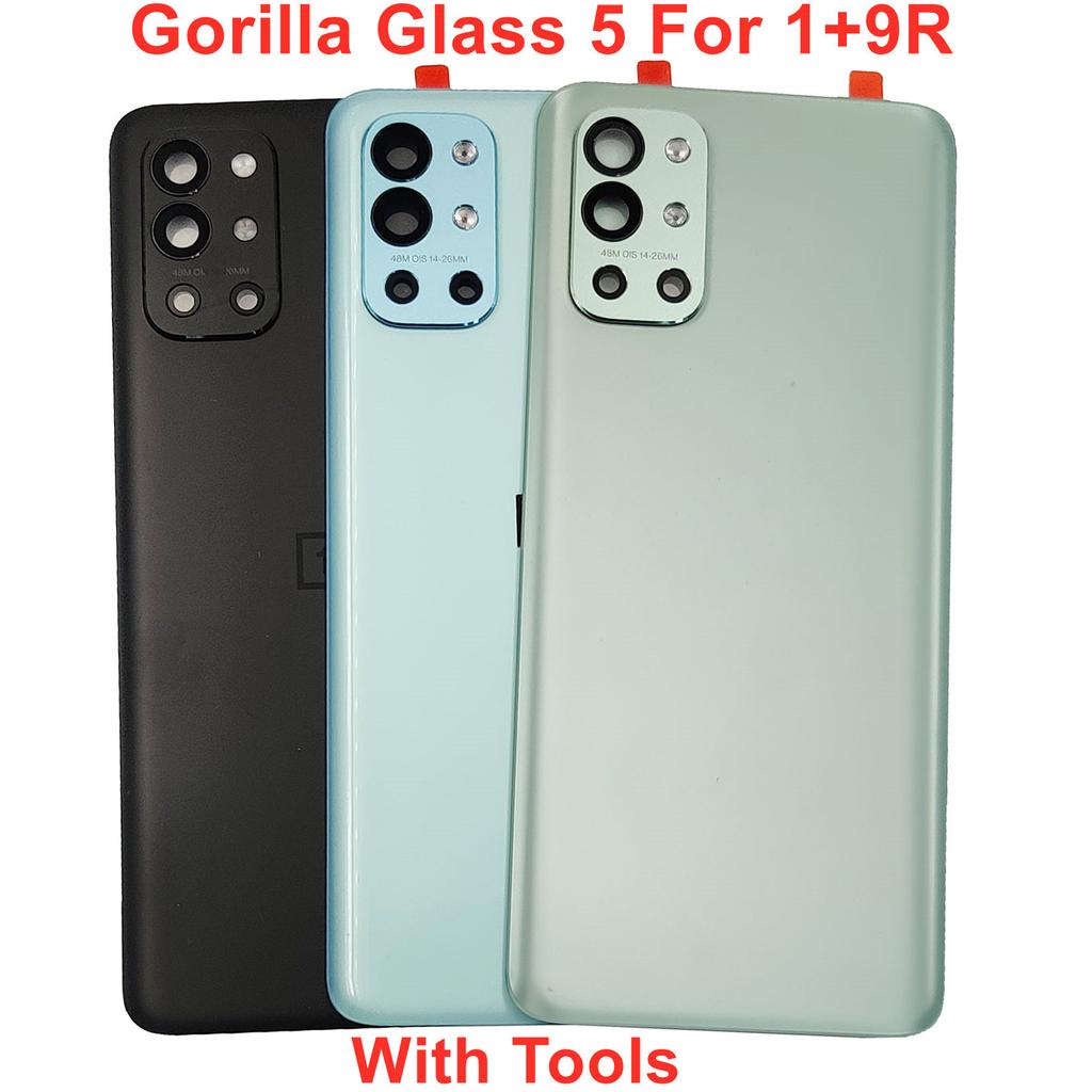 Original For OnePlus 9R Battery Cover Solid Back Door Lid Rear Housing ...