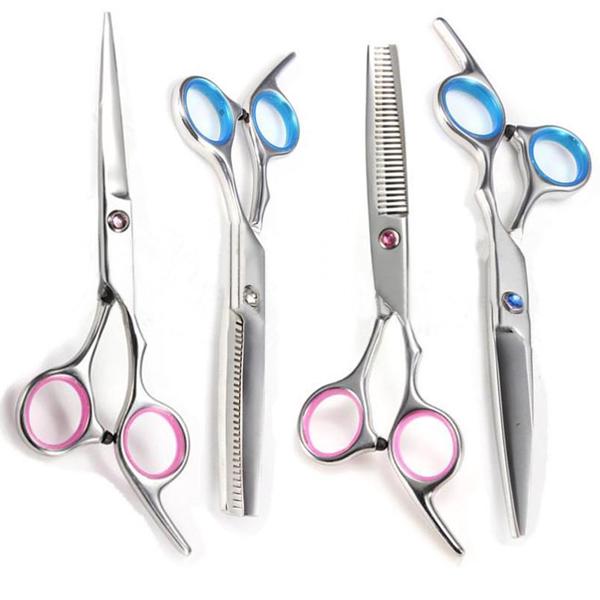 Buy Pink Professional Barber Salon Hair Cutting Regular Scissors Shears ...