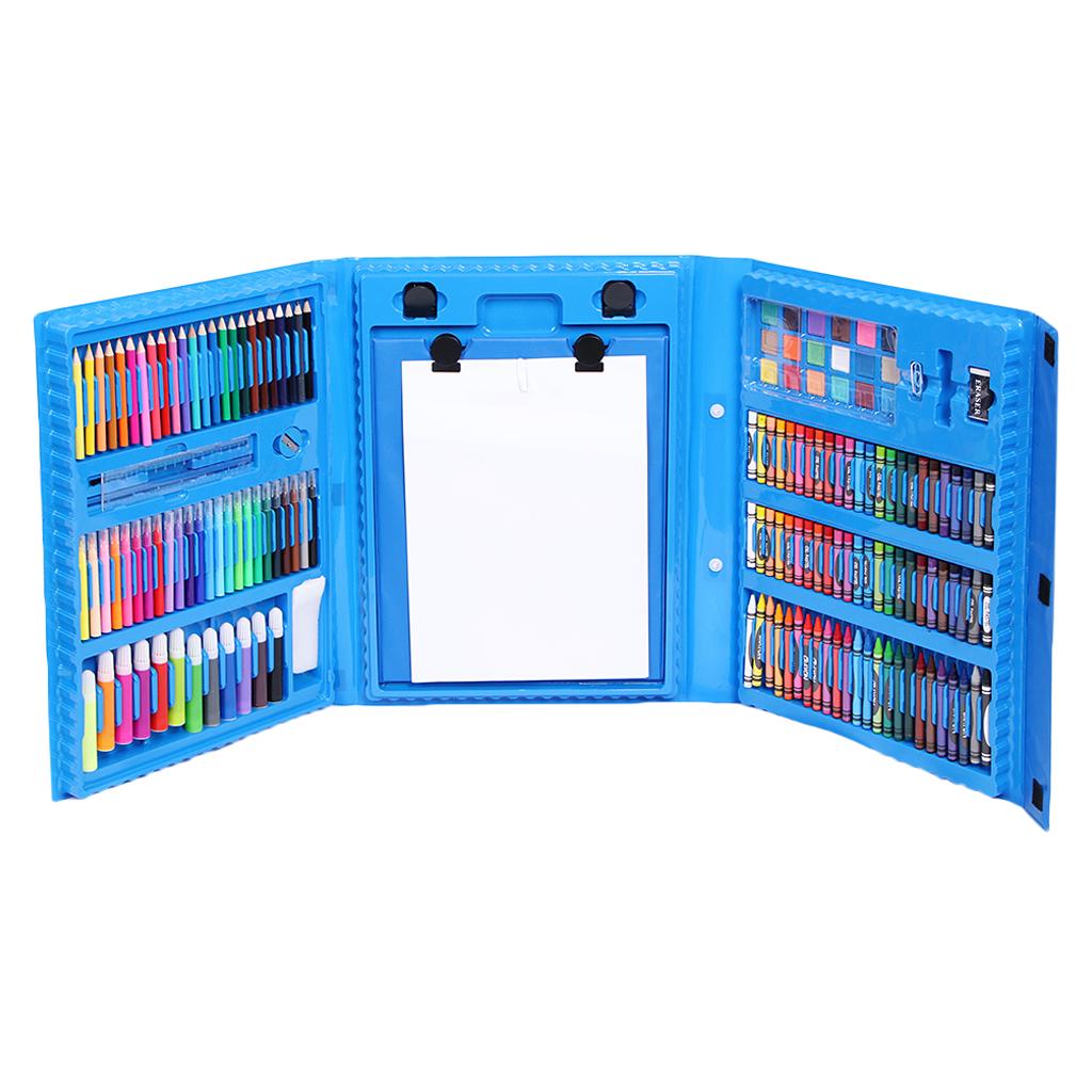 Buy 176Pcs Kids Drawing Painting Set Wood Box Art Children Supplies at ...