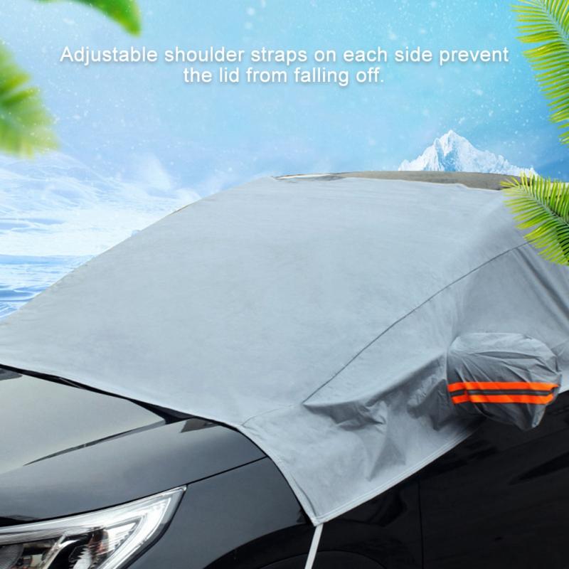 Buy Waterproof Dustproof Cotton Car Cover Outdoor Sun Protection Anti ...