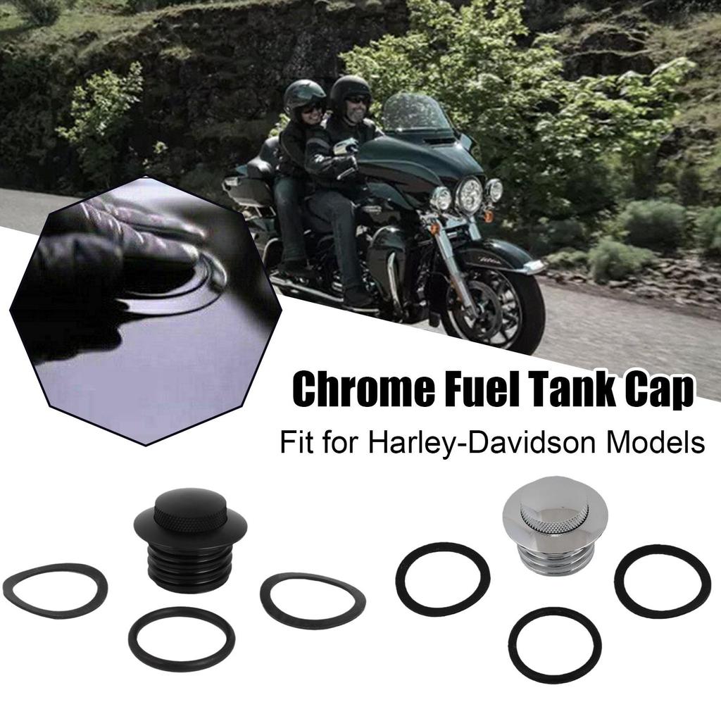 Cheap Aluminum Fuel Gas Cap Oil Tank Cover Protector For Harley ...