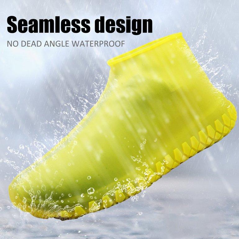 Buy Zao Ren Jduhf Waterproof Rain Shoes Covers Slip-resistant Rubber ...