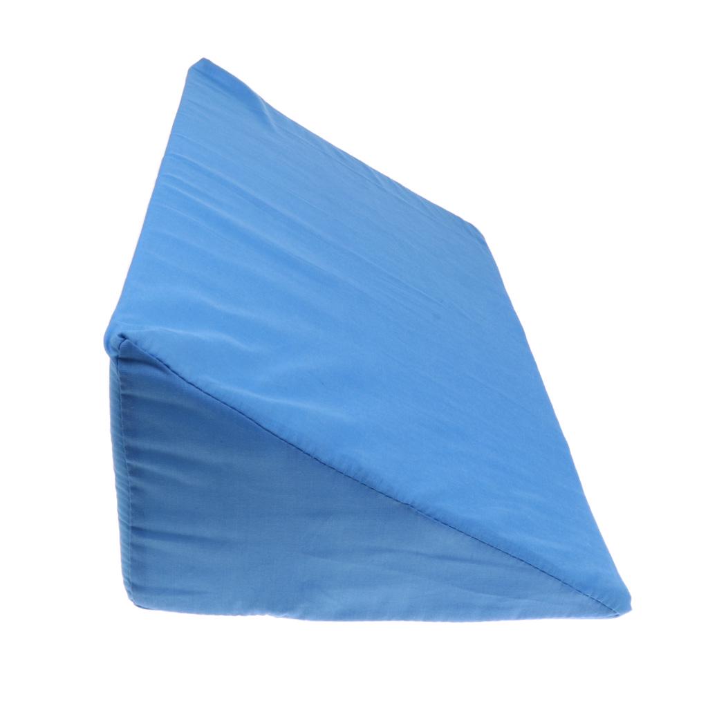 3Pcs Comfort Triangle Bedridden Pillows Wedge Cushion with Removable ...