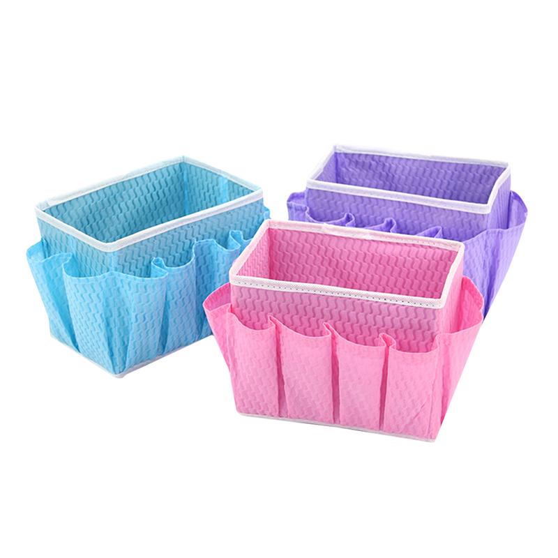Buy Nonwovens Cosmetic Storage Boxes Multi - Pocket Cosmetic Bag ...