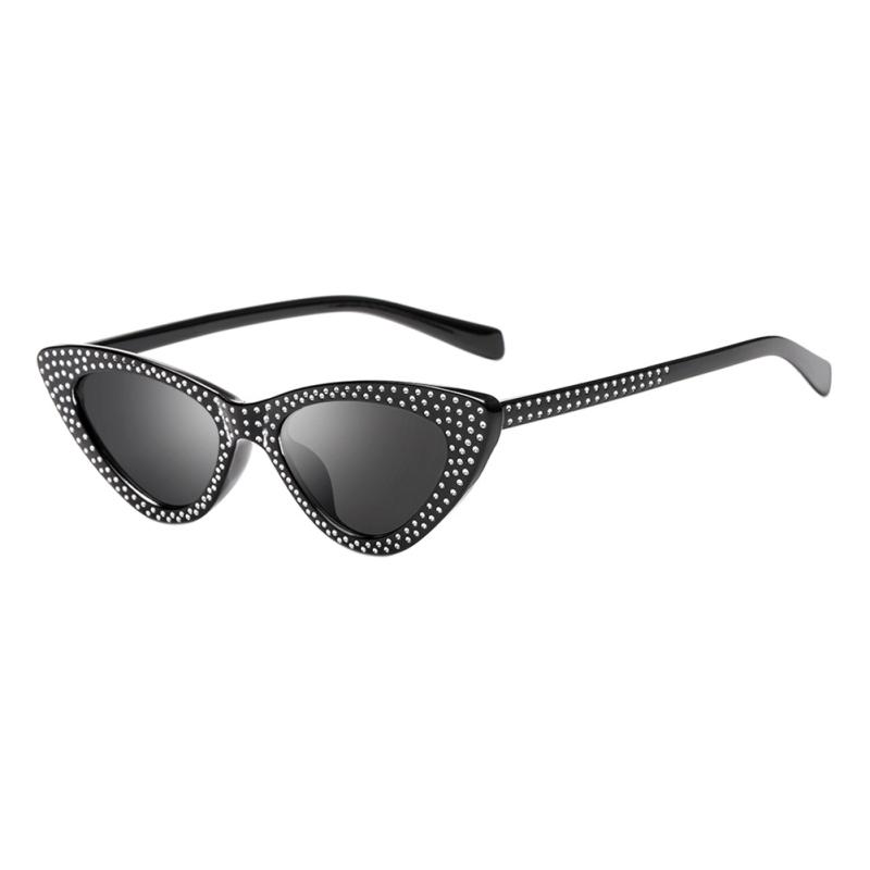 Buy Vintage Women Cat Eye Sunglasses Fashion Rhinestone Sport Street