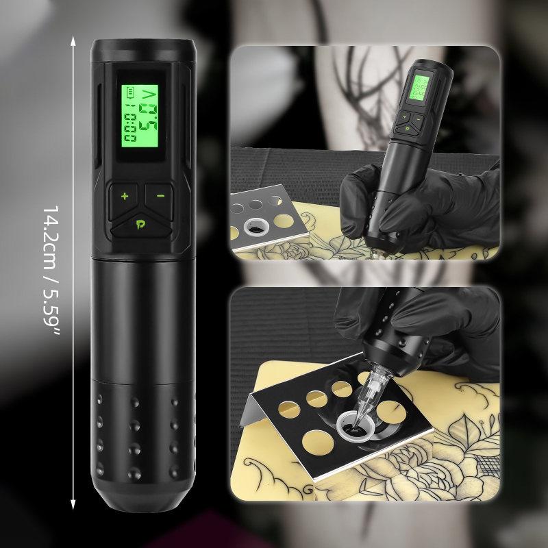 Buy Adjustable Aluminum Alloy Tattoo Machine Rotating Tattoo Pen Tattoo ...