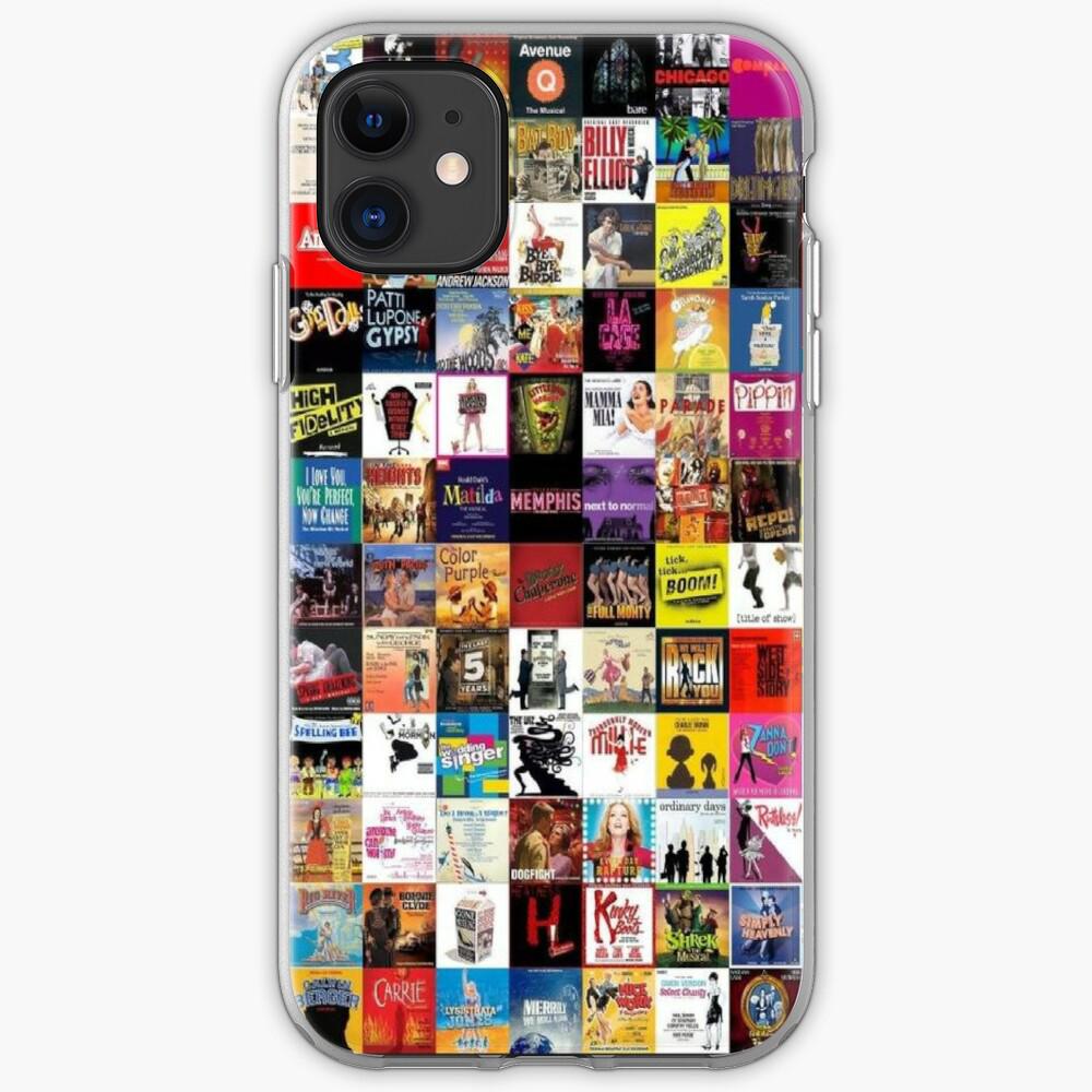 Buy Broadway Collage iPhSoft Case For iPhone 7 8 6 6s Plus 5S 4 ...