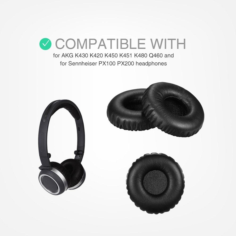 Ear Cups Cushion Cover for AKG K430 K420 K450 K451 K480 Q460 for ...