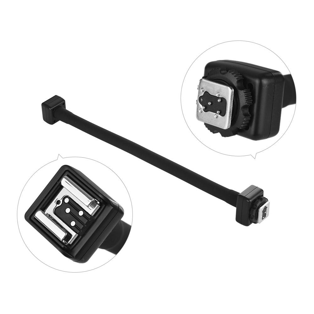 Buy Flexible i-TTL Hot Shoe Extension Shelf Rod Flash Light Speedlite ...